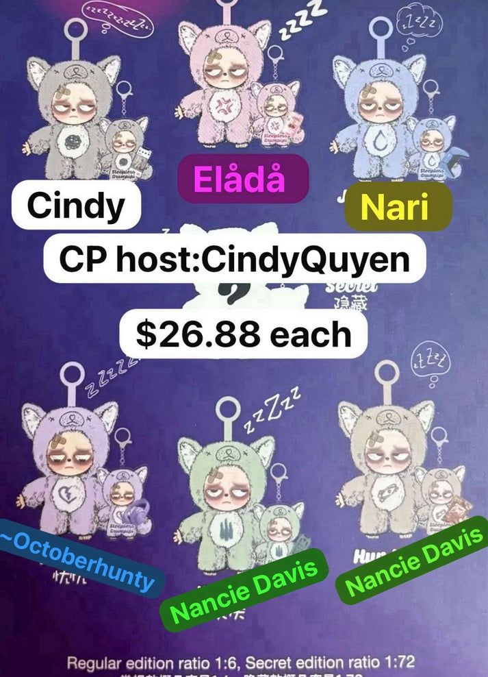 Grumpipi Sleepless Plush Series Claim Party – Dragonbebeshop